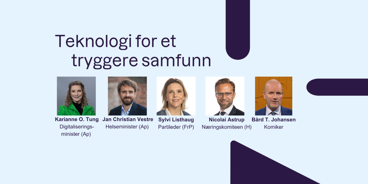 Teknologi for et tryggere samfunn: IKT-Norges årskonferanse 2025 | TEK ...